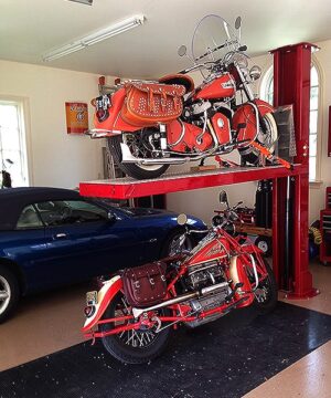 Motorcycle Parking Lift Made in USA | American Custom Lifts
