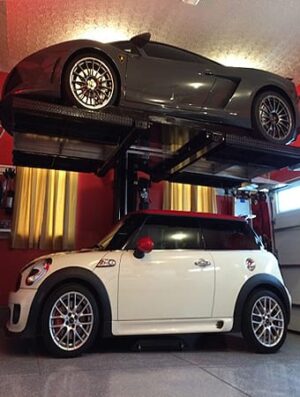M-1 Single Post Car Lift Made in USA | American Custom Lifts