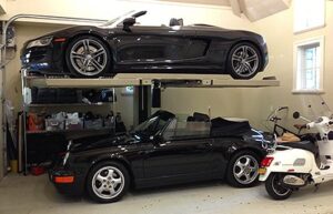 M-1 Single Post Car Lift Made in USA | American Custom Lifts