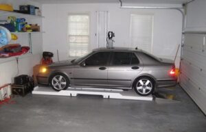 M-1 Single Post Car Lift Made in USA | American Custom Lifts