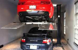 M-1 Single Post Car Lift Made in USA | American Custom Lifts
