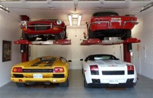 M-1 Single Post Car Lift Made in USA | American Custom Lifts